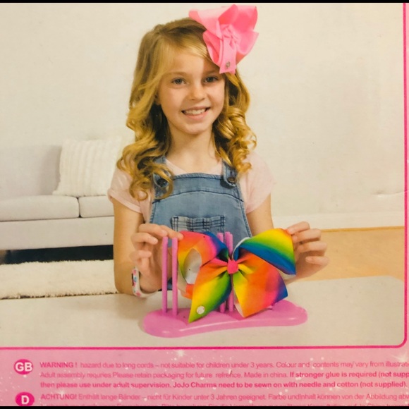 Jo-Jo | Accessories | Jojo Siwa Bow Maker With Ribbons And Charms ...